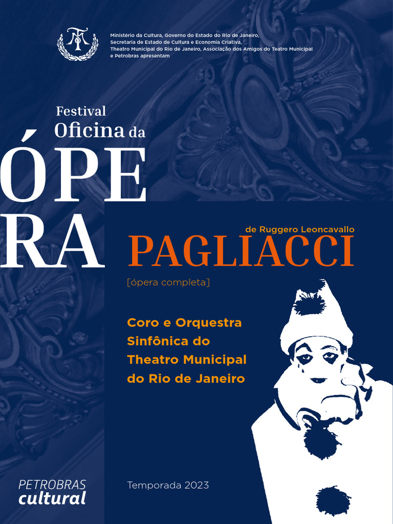Ópera Pagliacci no Theatro Municipal | PDF | Ópera | Itália