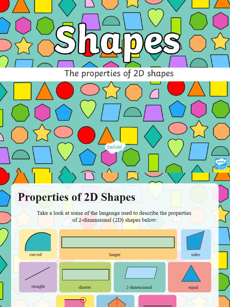 2D Shapes PowerPoint - Angles | PDF | Geometric Shapes | Euclidean Geometry