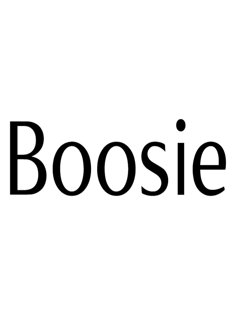 Boosie | PDF