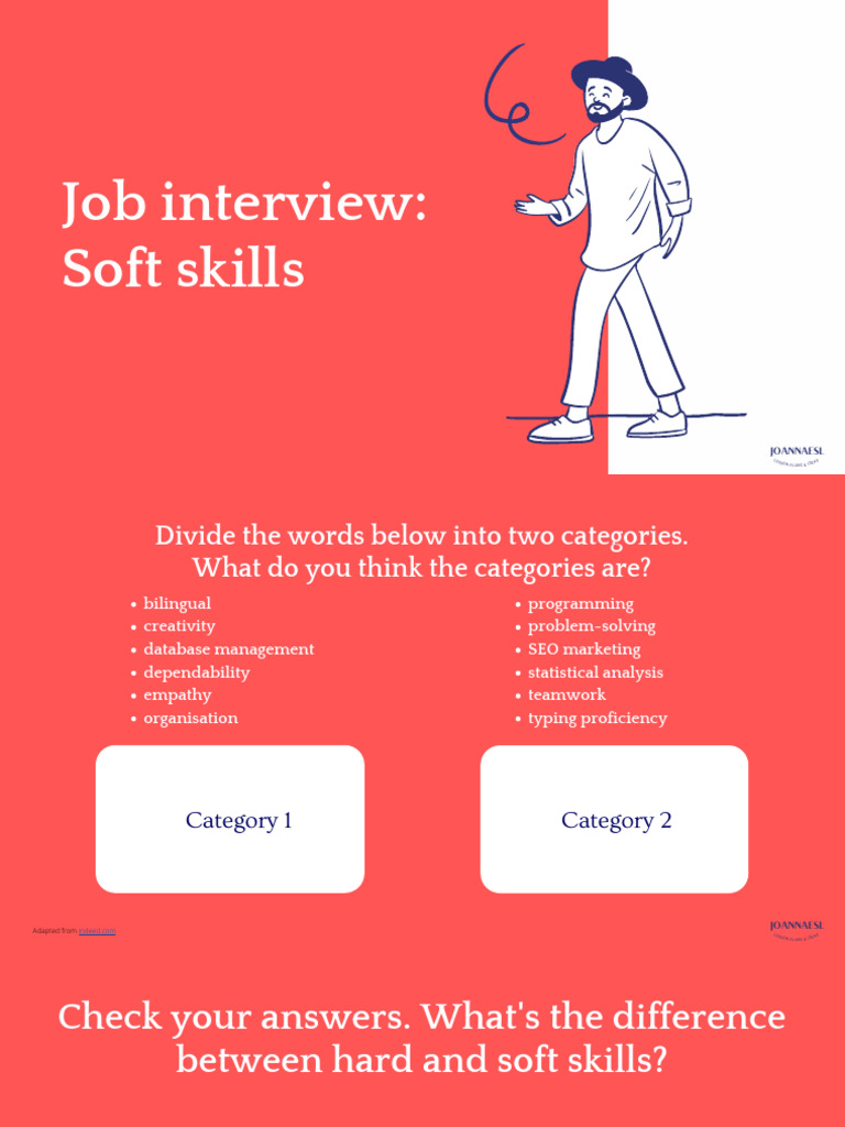Soft Skills for Job Interviews | PDF | Skill | Job Interview
