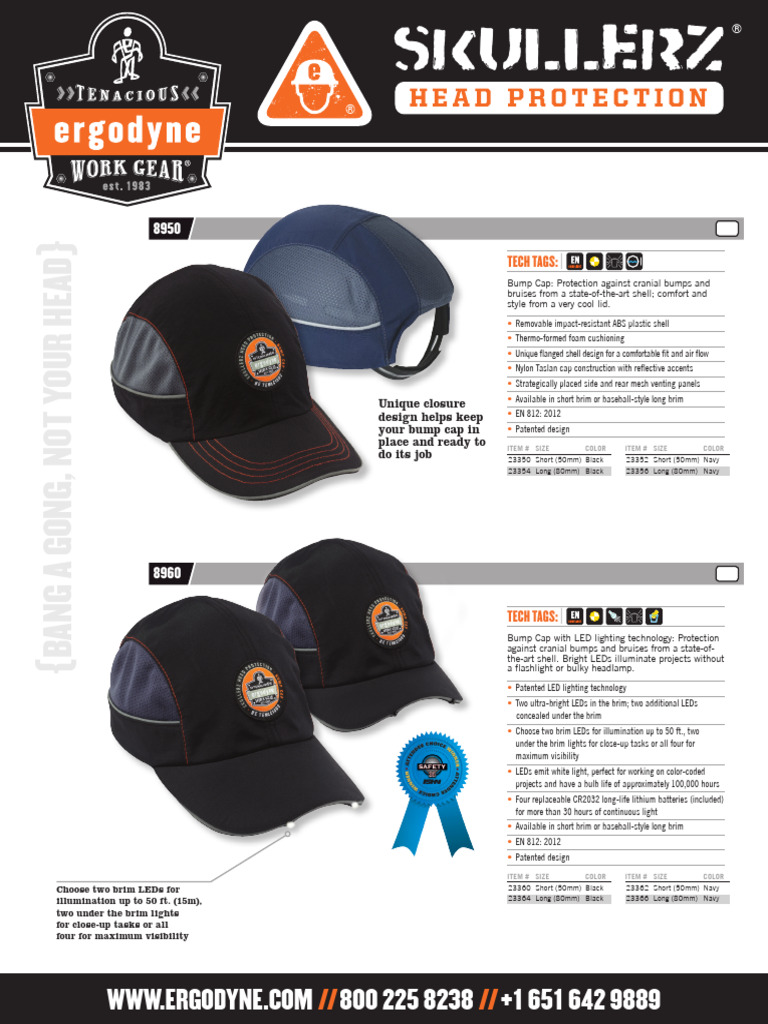 Bump Cap Sell Sheet | PDF | Light Emitting Diode | Manufactured Goods