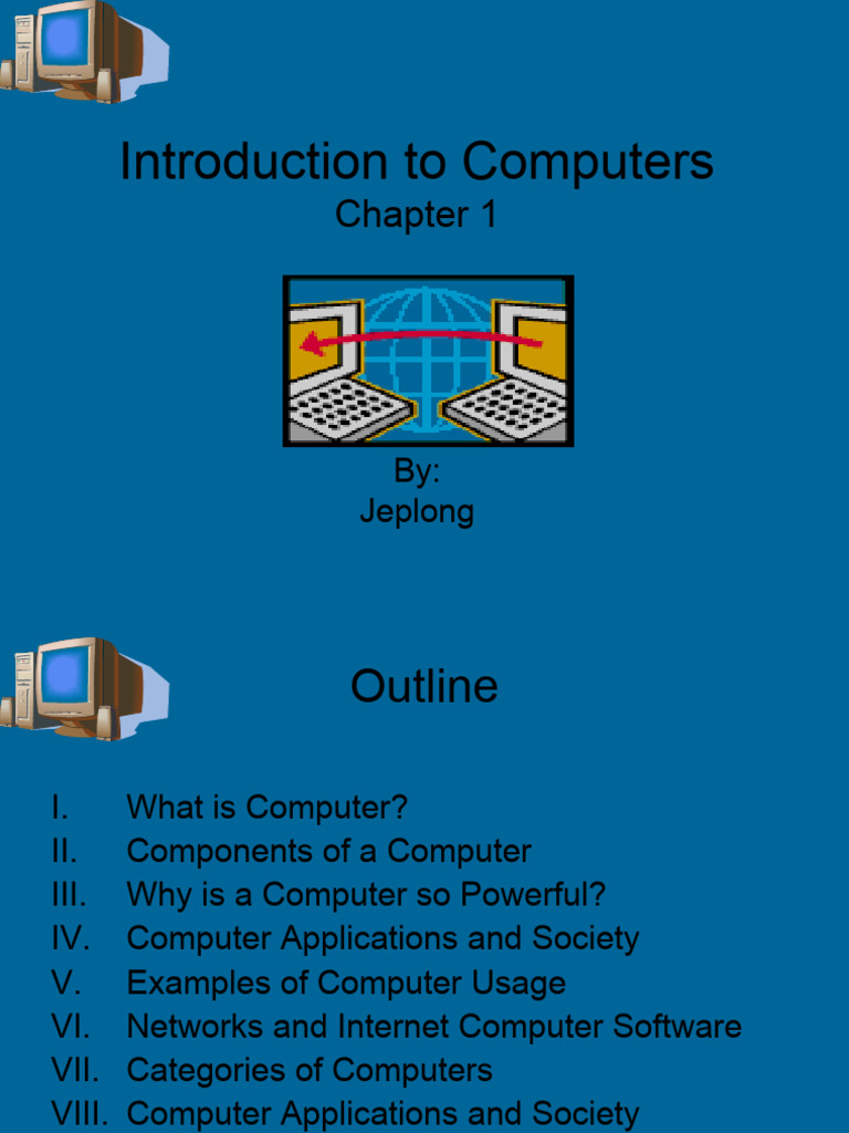 Chapter 1 | PDF | Personal Computers | Software