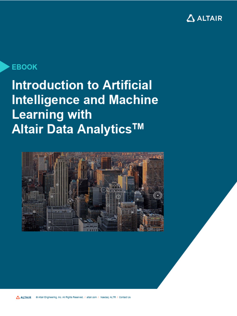 Ebook Learn Artificial Intelligence With Altair Data Analytics | PDF | Artificial Intelligence ...