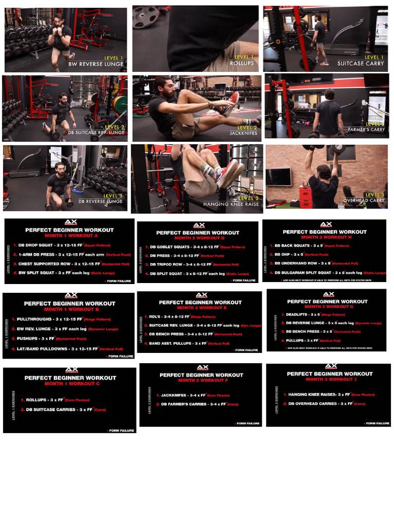 Workout Plan | PDF
