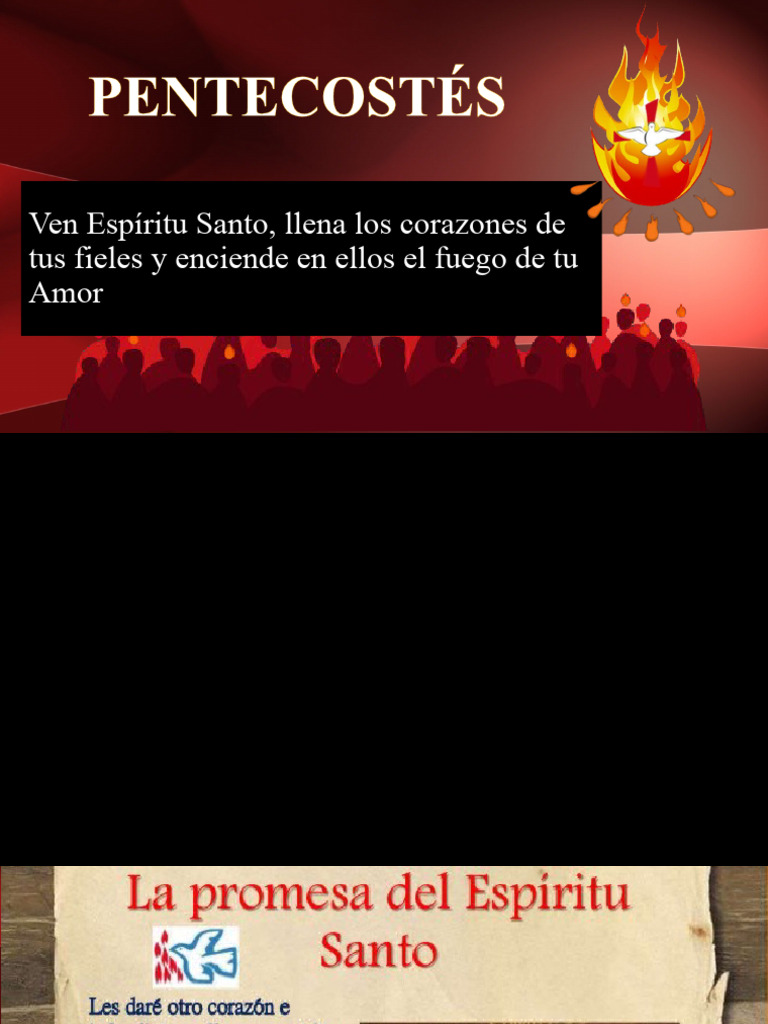 PENTECOSTÉS | PDF | Pentecostés | espíritu Santo