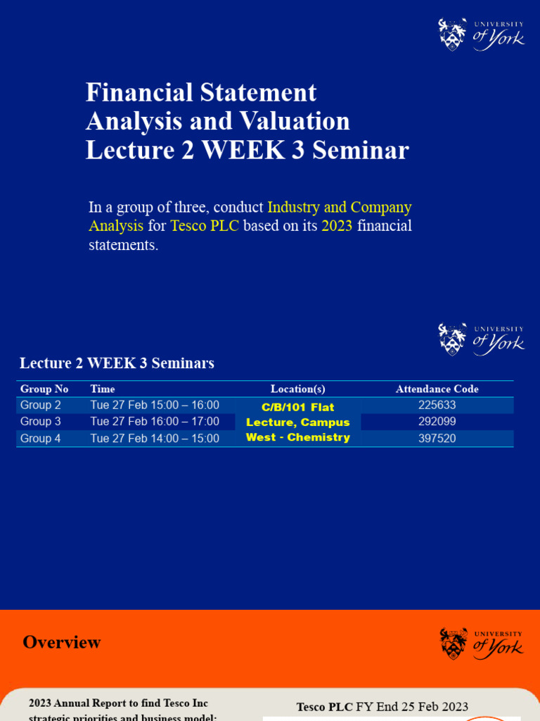 Tesco PLC 2023 Financial Analysis | PDF | Cost Of Living | Supermarket