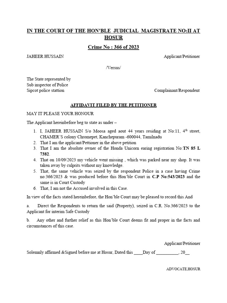 Return of Property | PDF | Judiciaries | Public Law