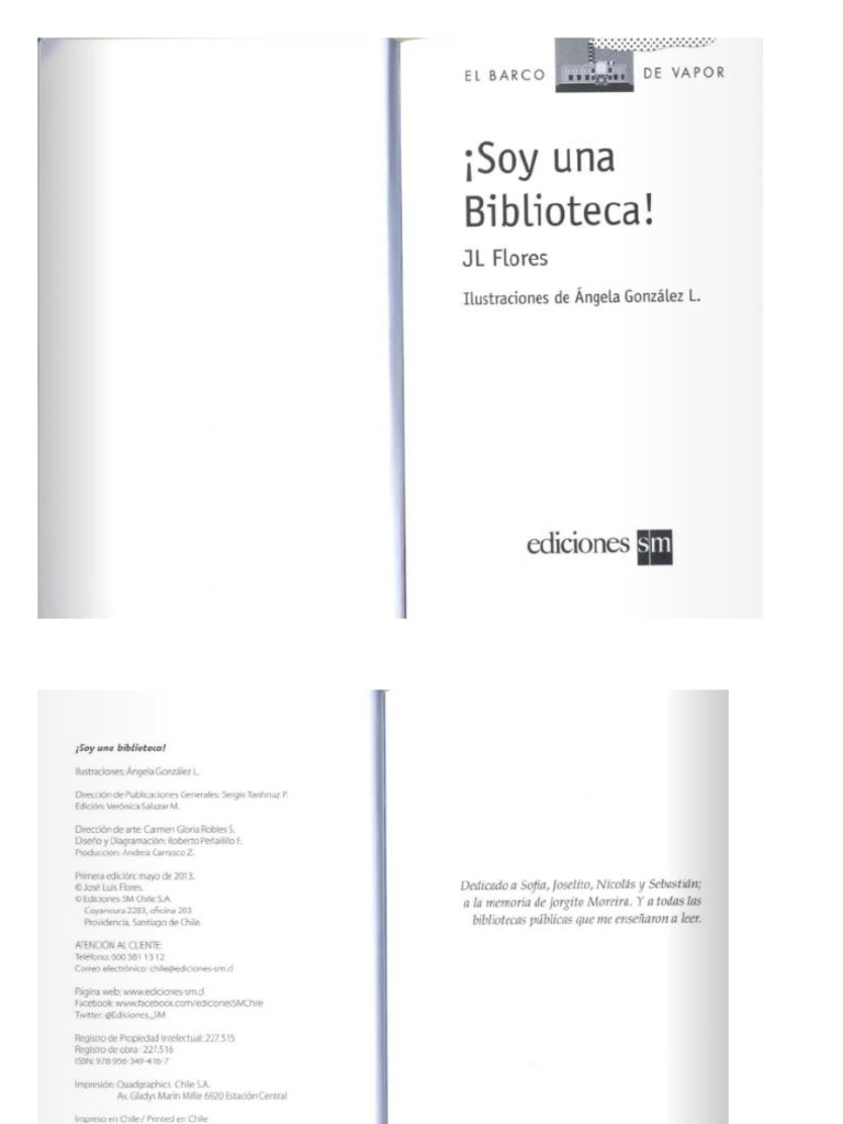 ¡Soy Una Biblioteca! | PDF