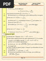 Examen blanc math 2 bac PC 2025 | PDF | Mathématiques | Analyse ...