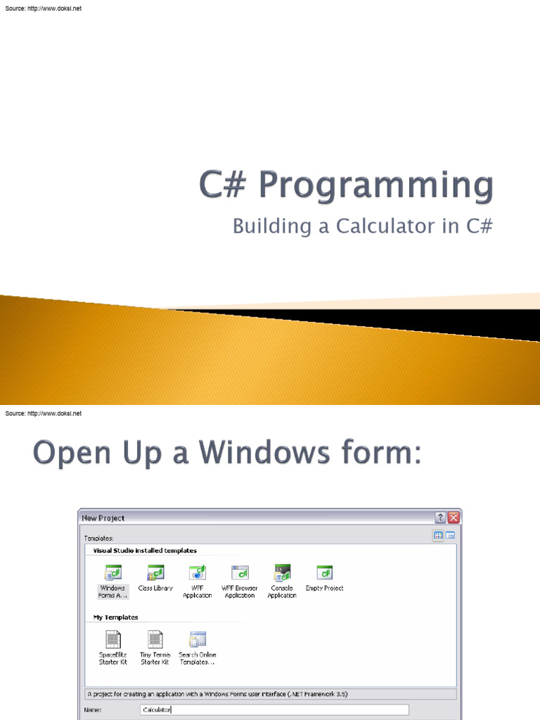 Building A Calculator in C | PDF | Boolean Data Type | Computer Science