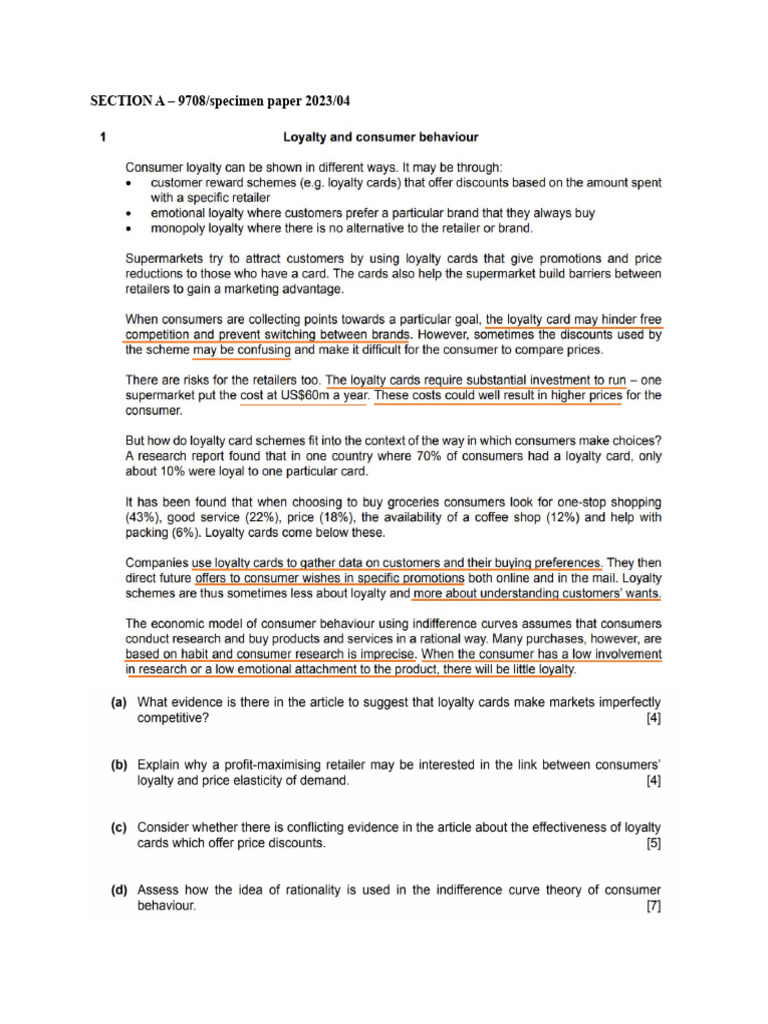 Data Response 2023 | Download Free PDF | Monopoly | Profit (Economics)