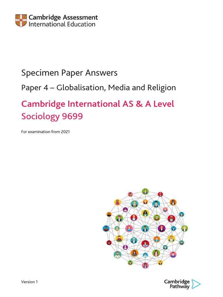 9699-Specimen-Paper-Answers-Paper-4-For-Examination-From-2021- | PDF | Immigration | Human Migration