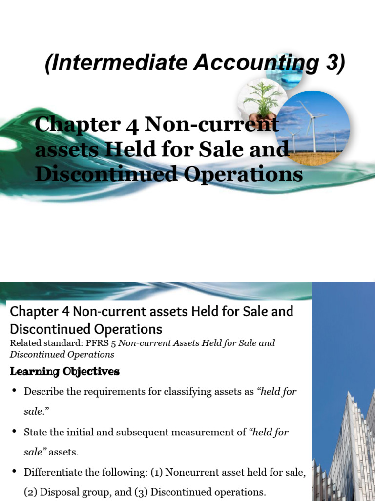 Non-current Assets Held for Sale Guide | PDF | Fixed Asset | Balance Sheet