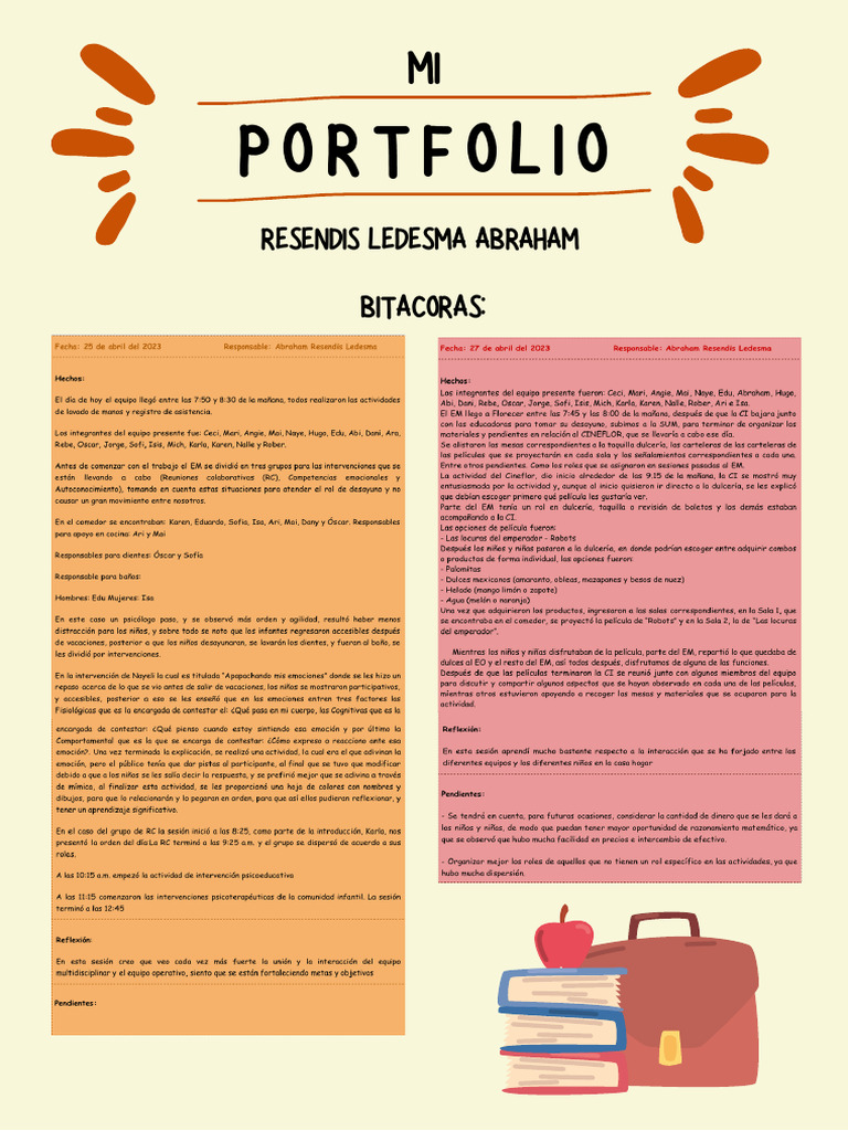 Portfolio: Resendis Ledesma Abraham | PDF