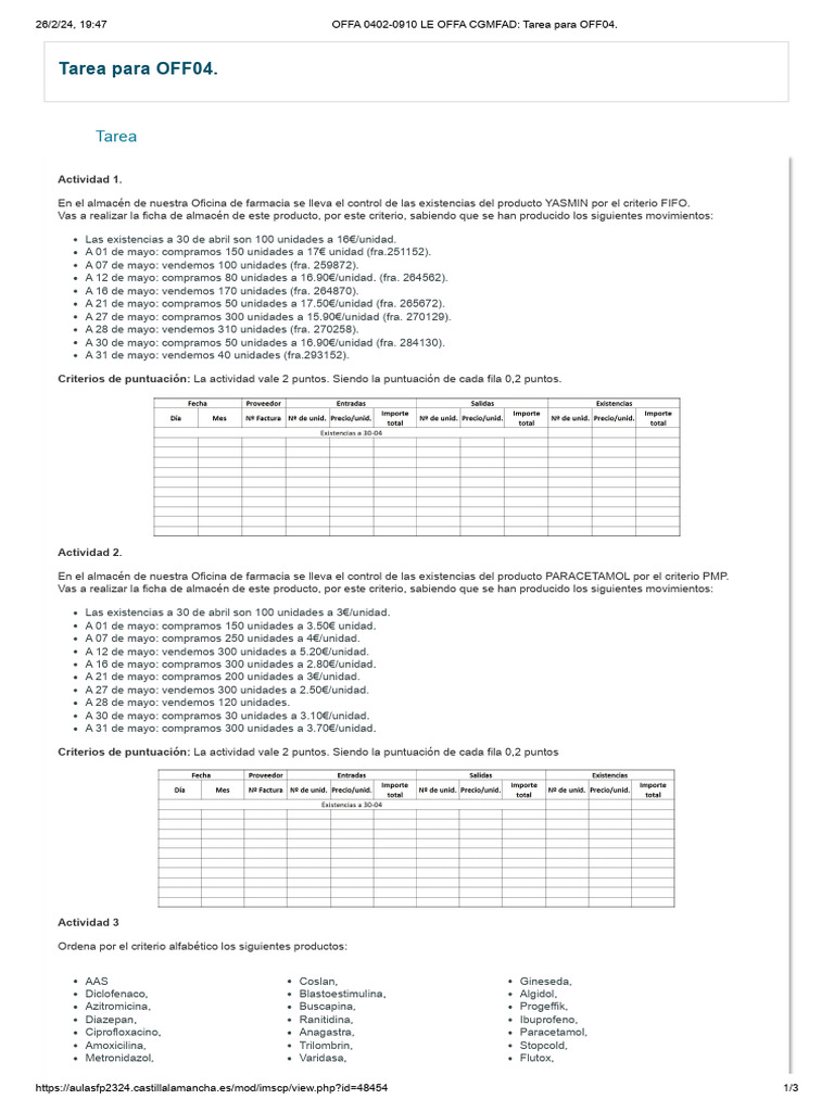 Offa 0402 0910 Le Offa Cgmfad Tarea Para Off04 Pdf