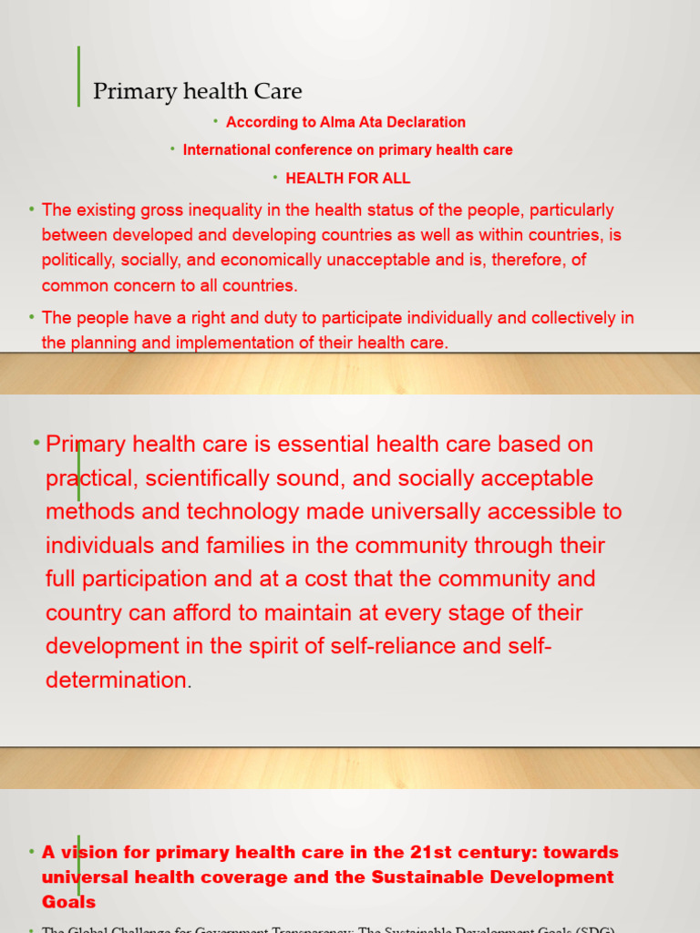 Primary Health Care Copar | PDF | Health Care