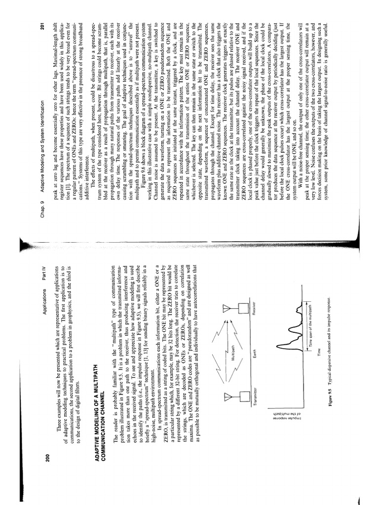 Adaptive Modeling of A Multipath | PDF