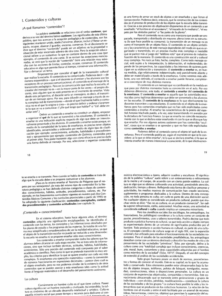 El-Abc-De-La-Tarea-Docente-Cap 1 | PDF