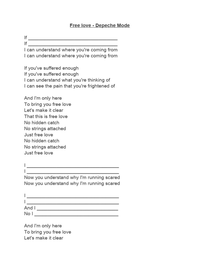 Song - Present Perfect Continuous | PDF