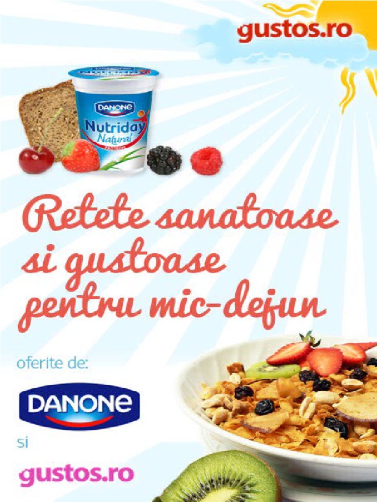 Retete Pentru Mic Dejun Sanatos | PDF