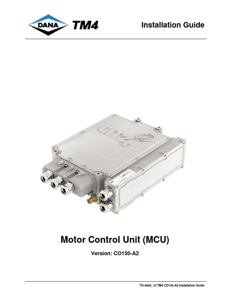 TG-0084 - 16 TM4 CO150-A2 Installation Guide | PDF | High Voltage ...