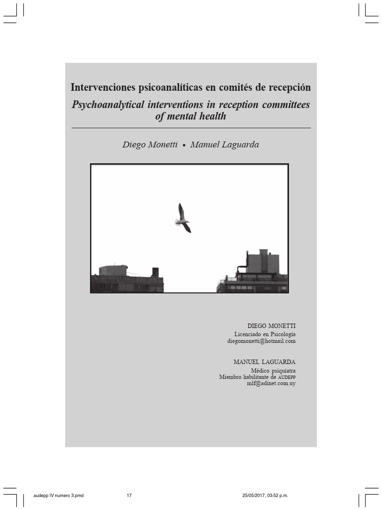 Laguardia | PDF | Psicoanálisis | Psicoterapia