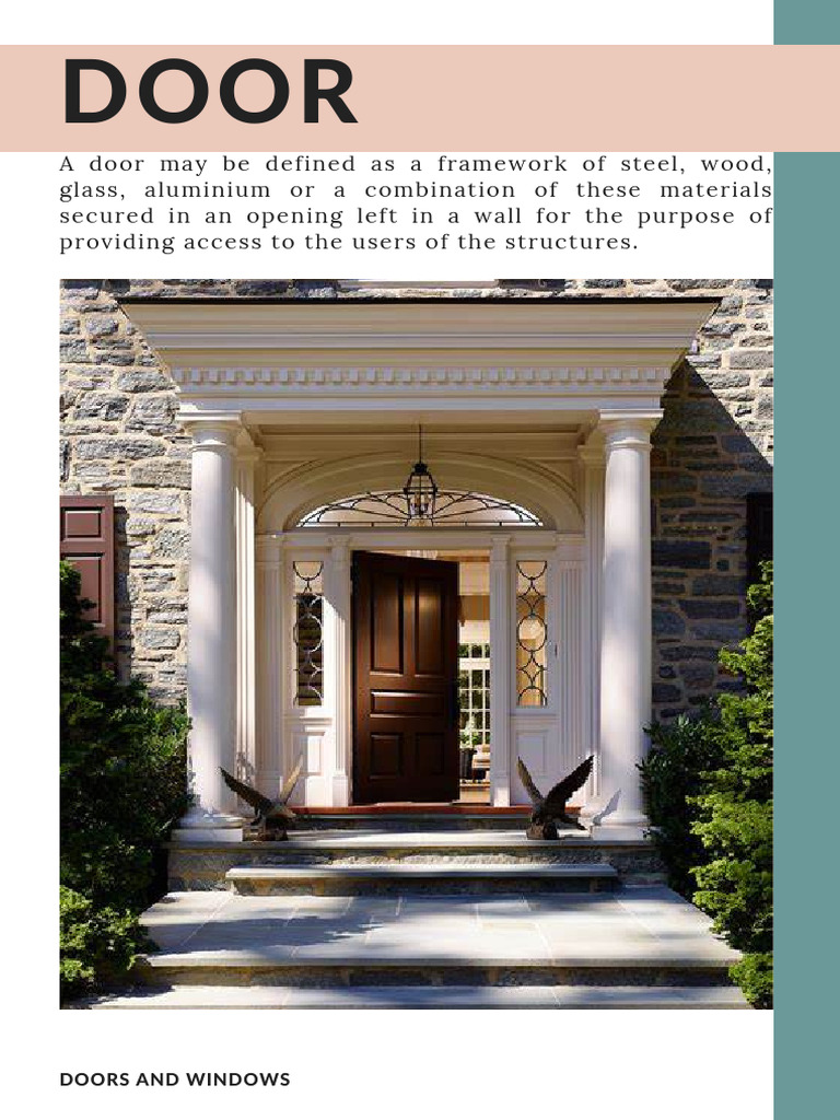 Doors & Windows | PDF | Window | Door