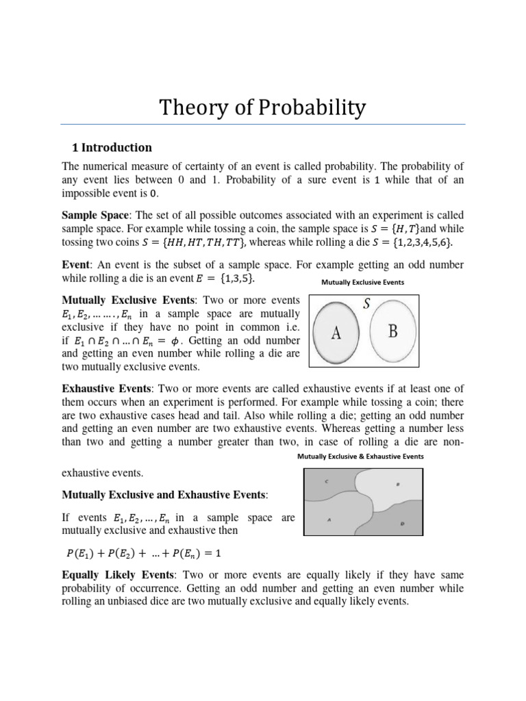 Probability-2 | PDF | Probability Distribution | Random Variable Probability-2 | PDF | Probability Distribution | Random Variable