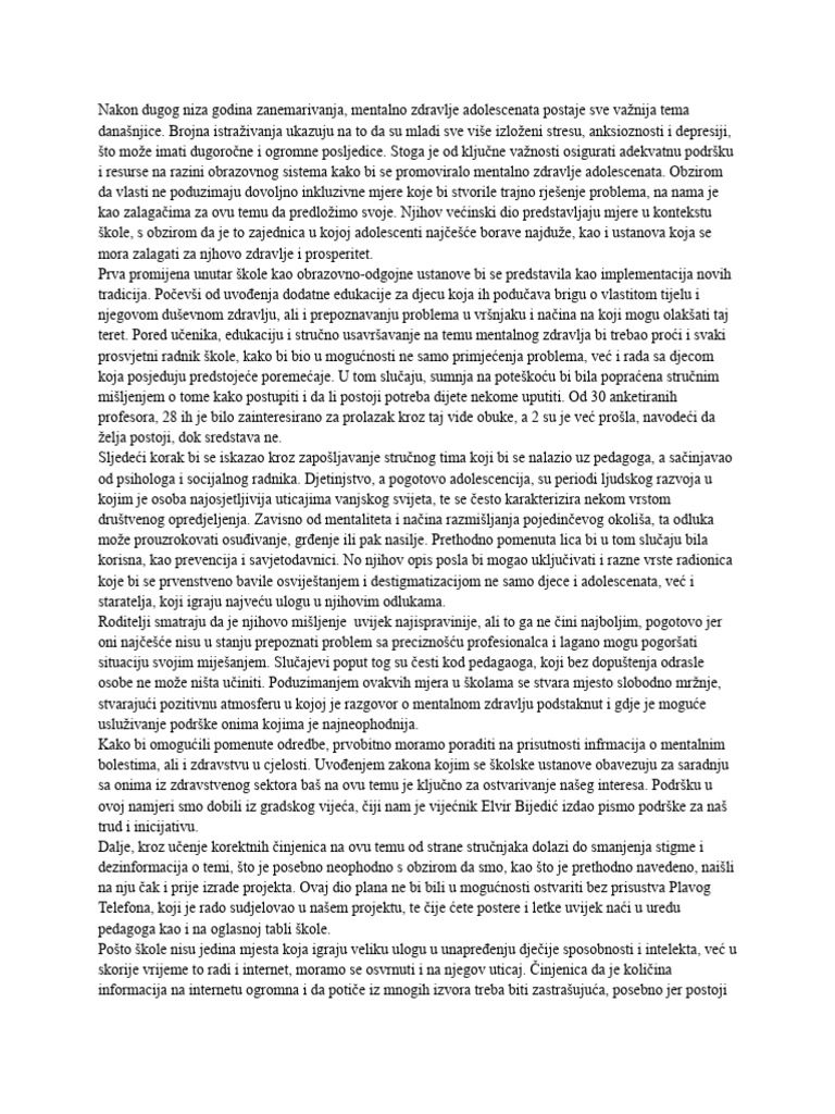 Razredna Politika - Nadia-1 | PDF