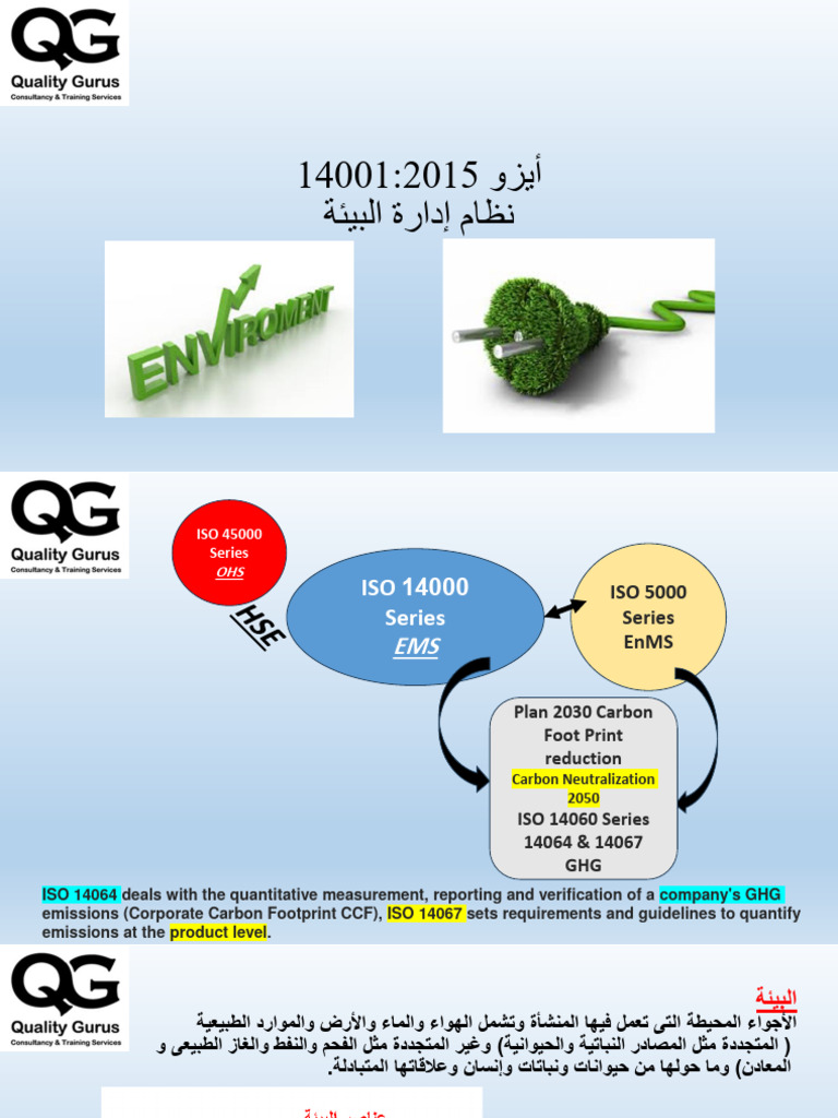ISO 14001 Aw Training Part1 | PDF