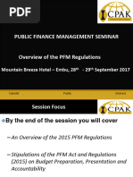 PFM Law (Pocket Sized) | PDF | Government Budget Balance | Fiscal Policy