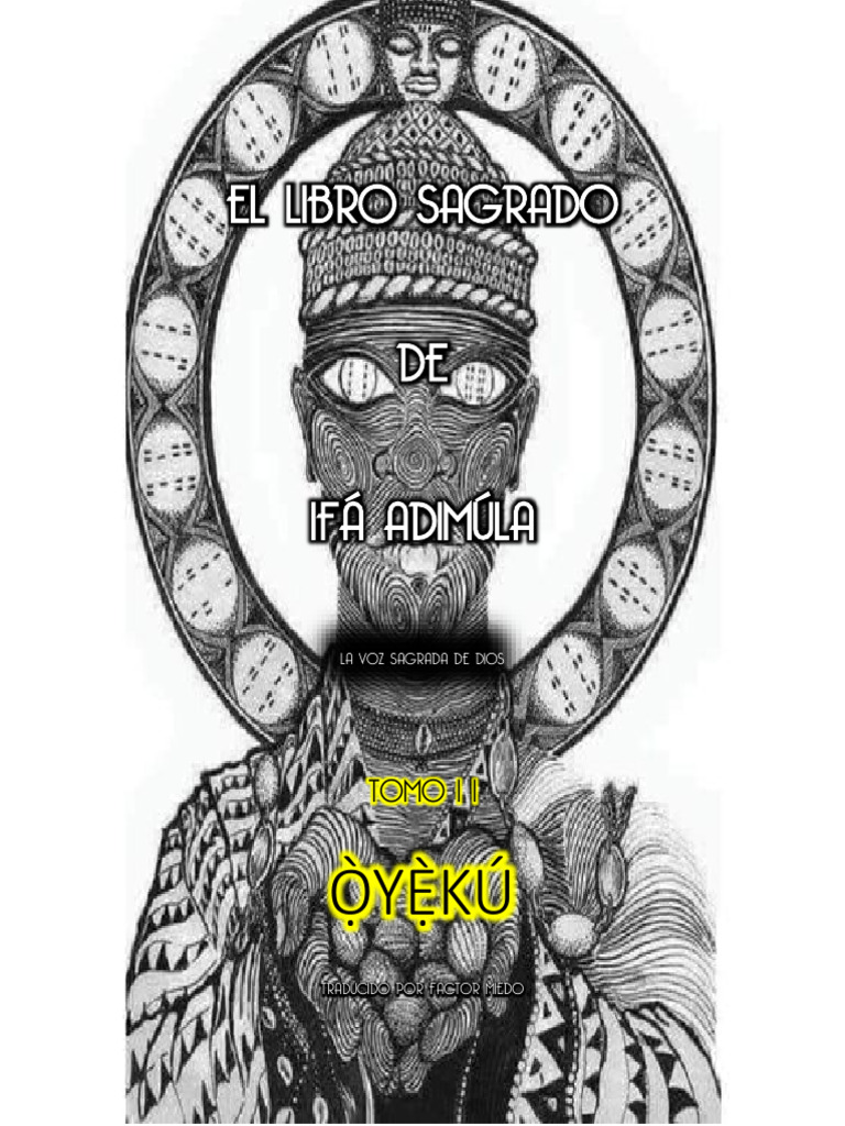 02 - El Libro Sagrado de Adimula - Oyekun | PDF | Deidades | Sacerdote