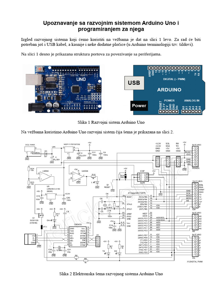 Upoznavanje Sa Arduino Uno | PDF