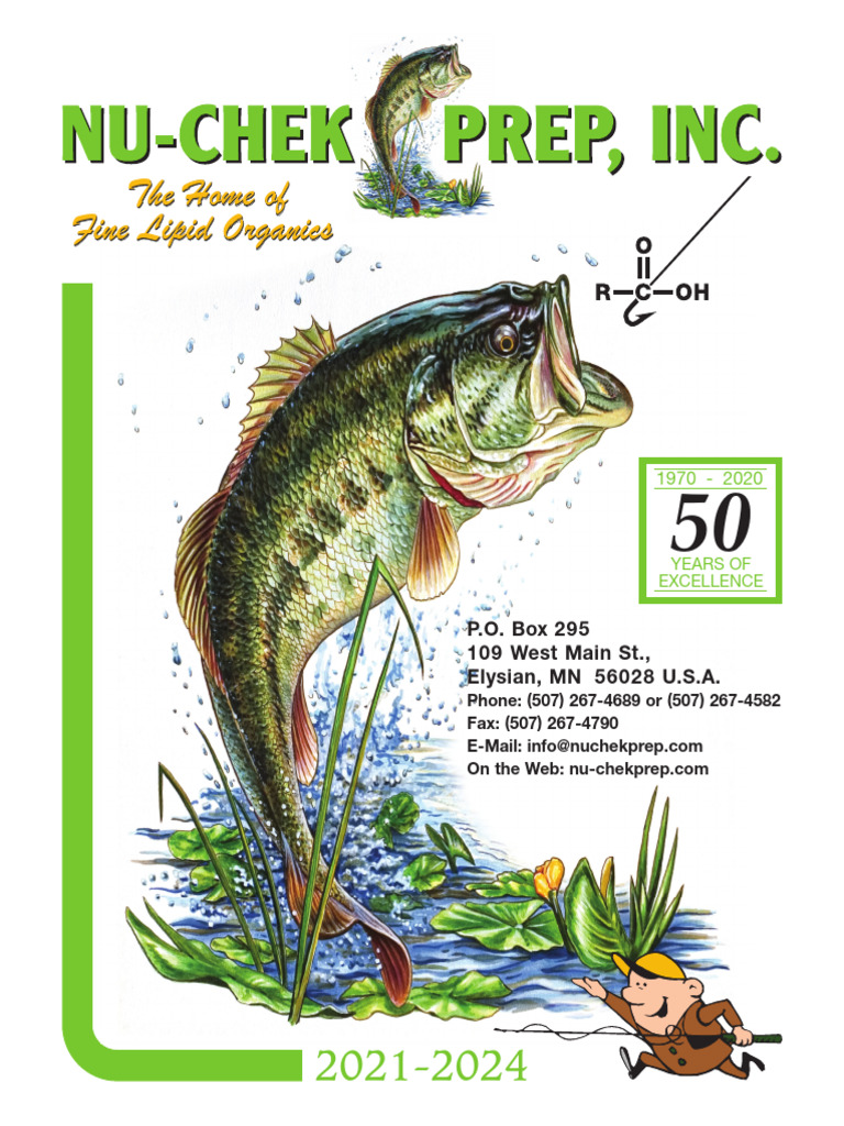 Nu-Chek Prep: Fine Lipid Organics | PDF | Fatty Acid | Fat