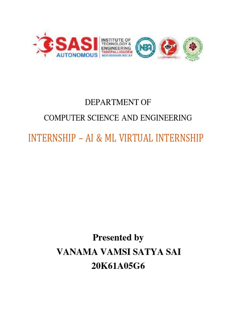 Cybersecurity Internship Report | Download Free PDF | Machine Learning | Deep Learning