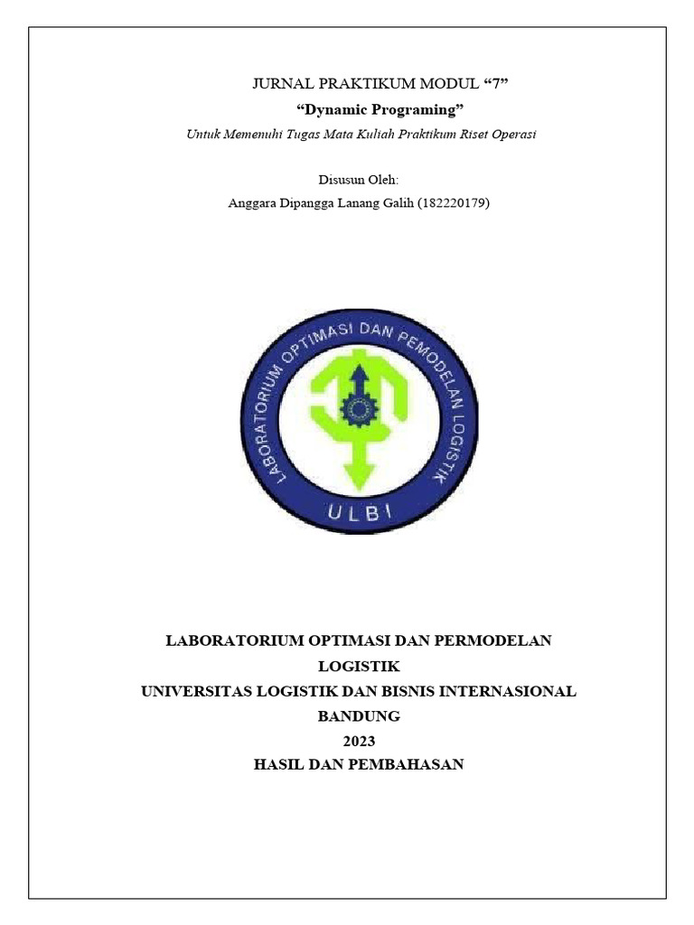 Lois Vigo - 182220217 - 1LE Jurnal Tugas Responsi Modul 2 Tambahan | PDF