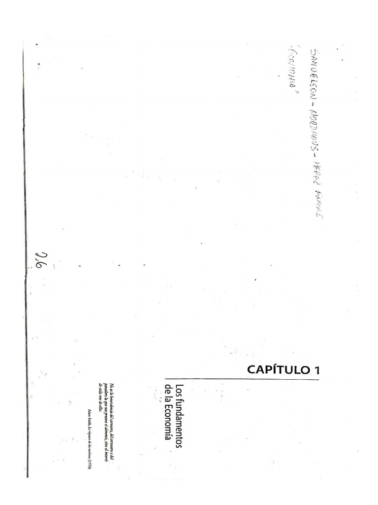 Samuelson Clase 1 | PDF