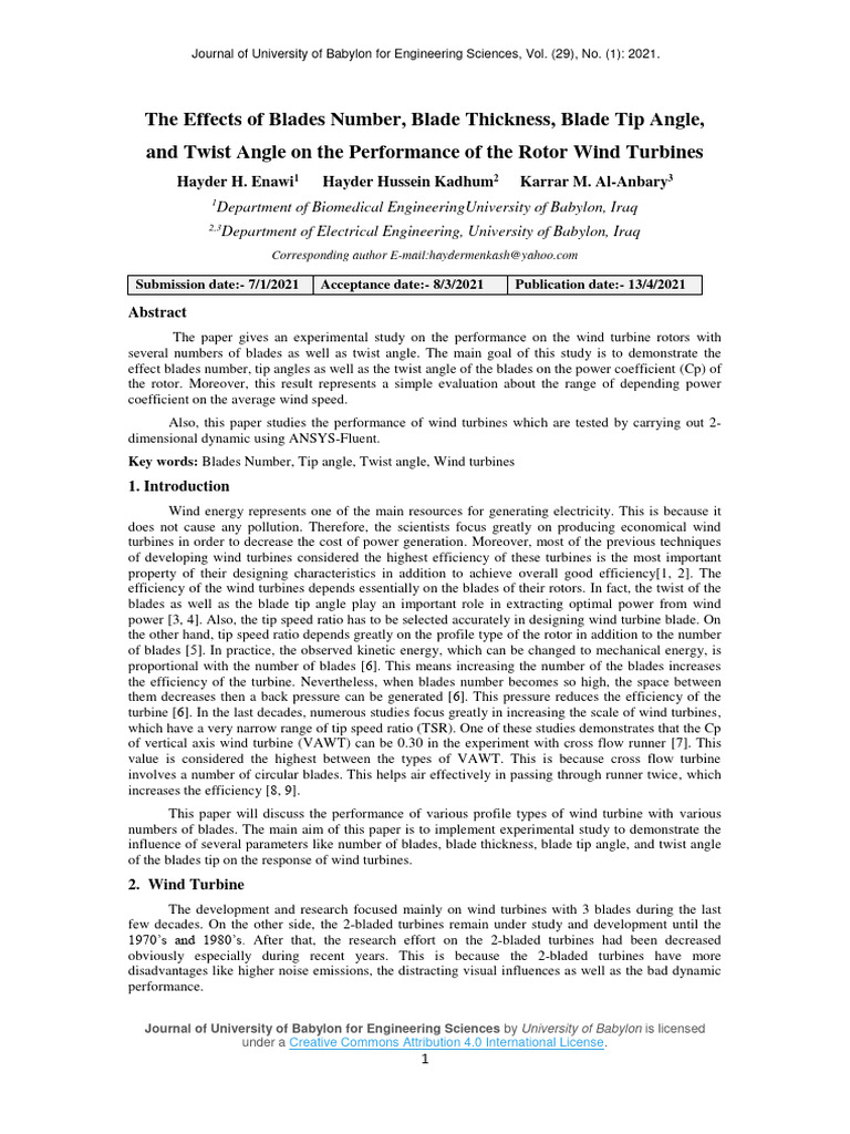 2021-The Effects of Blades Number, Blade Thickness, Blade Tip Angle ...
