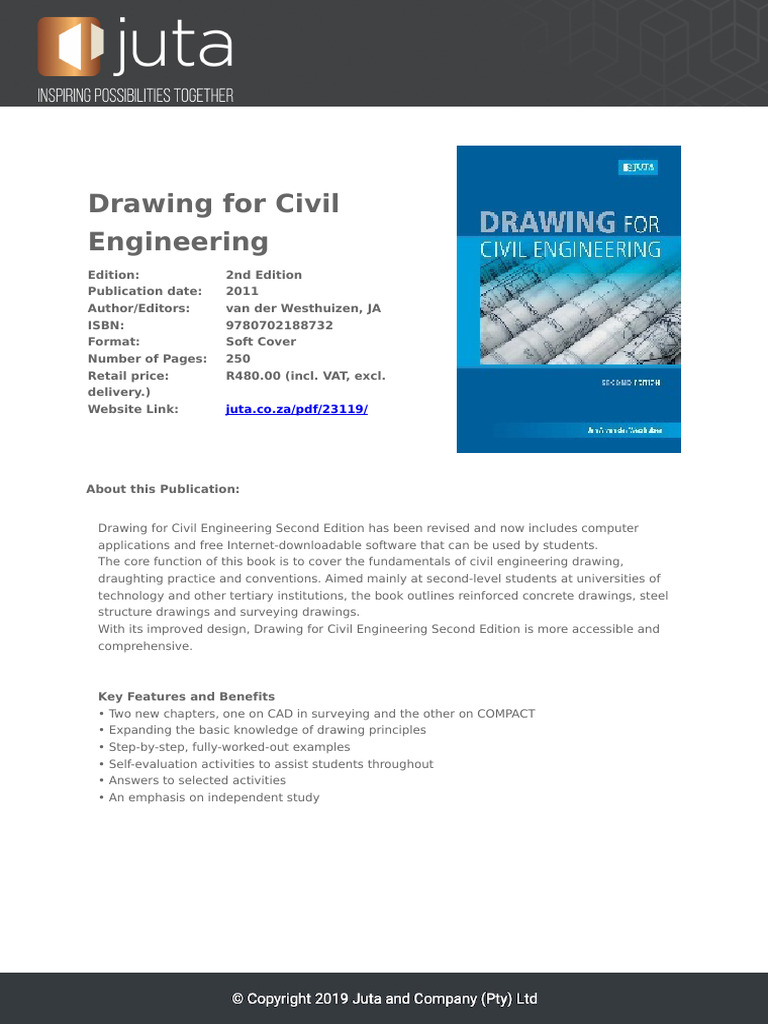 Drawing For Civil Engineering: Juta - Co.za/pdf/23119 | PDF | Concrete ...