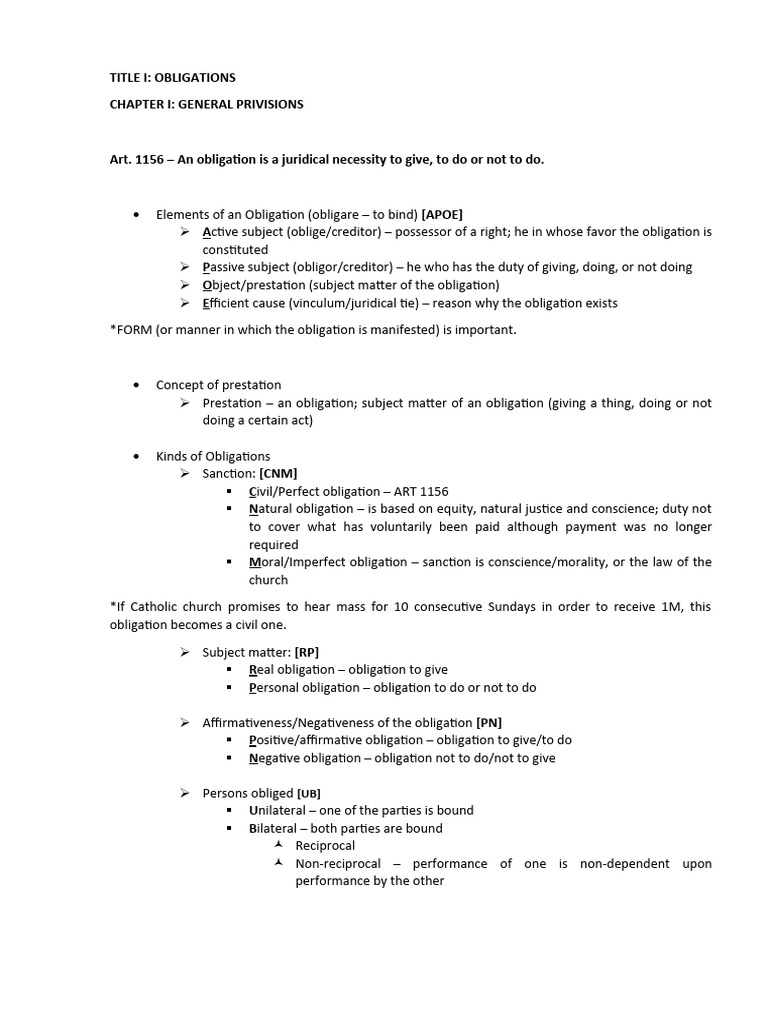 OBLICON | Download Free PDF | Negligence | Burden Of Proof (Law)