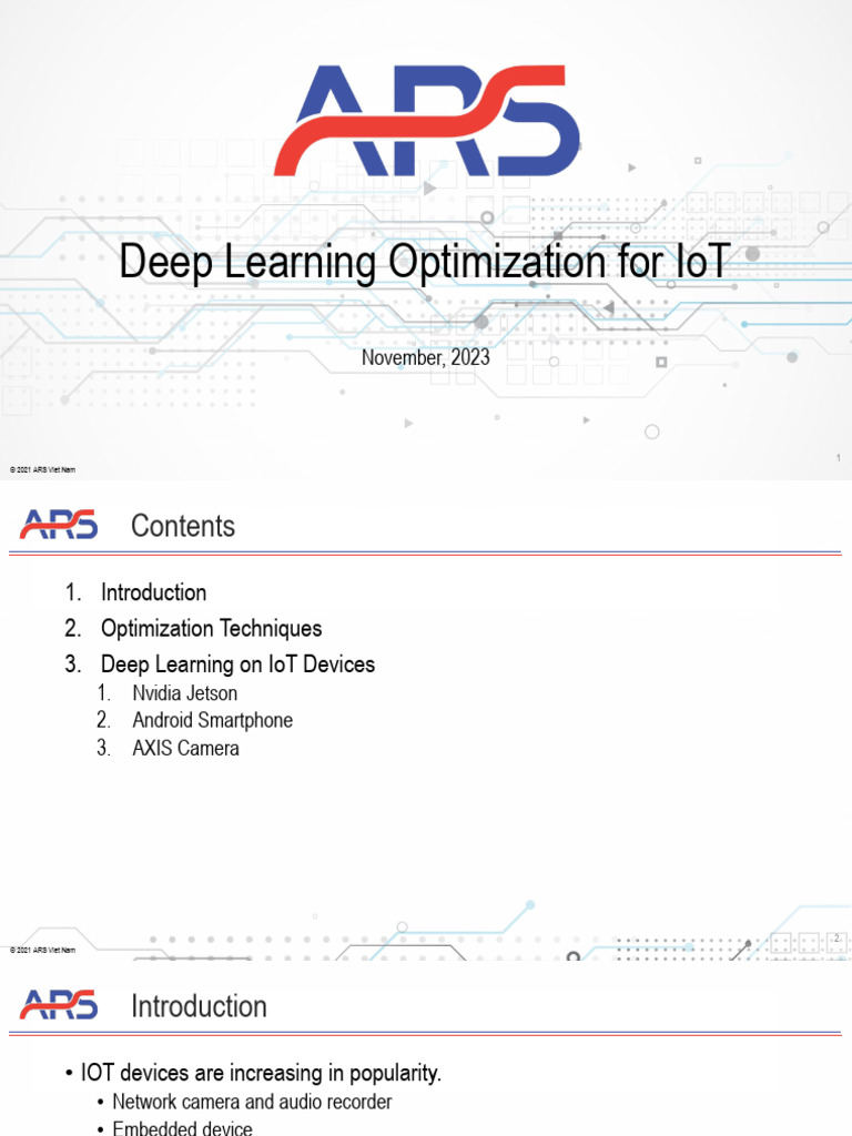 ARS TRG SP0 28 OptimizeDLModel | PDF | Cloud Computing | Deep Learning