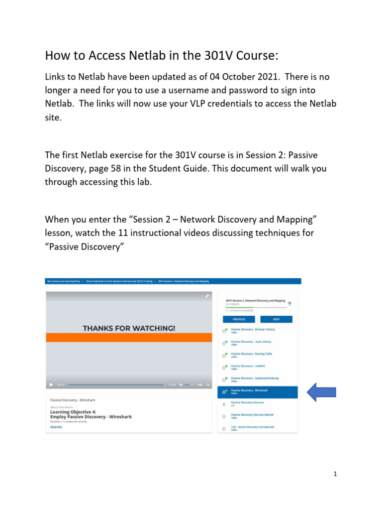 How To Access Netlab - 301V | PDF | System Software | Computing