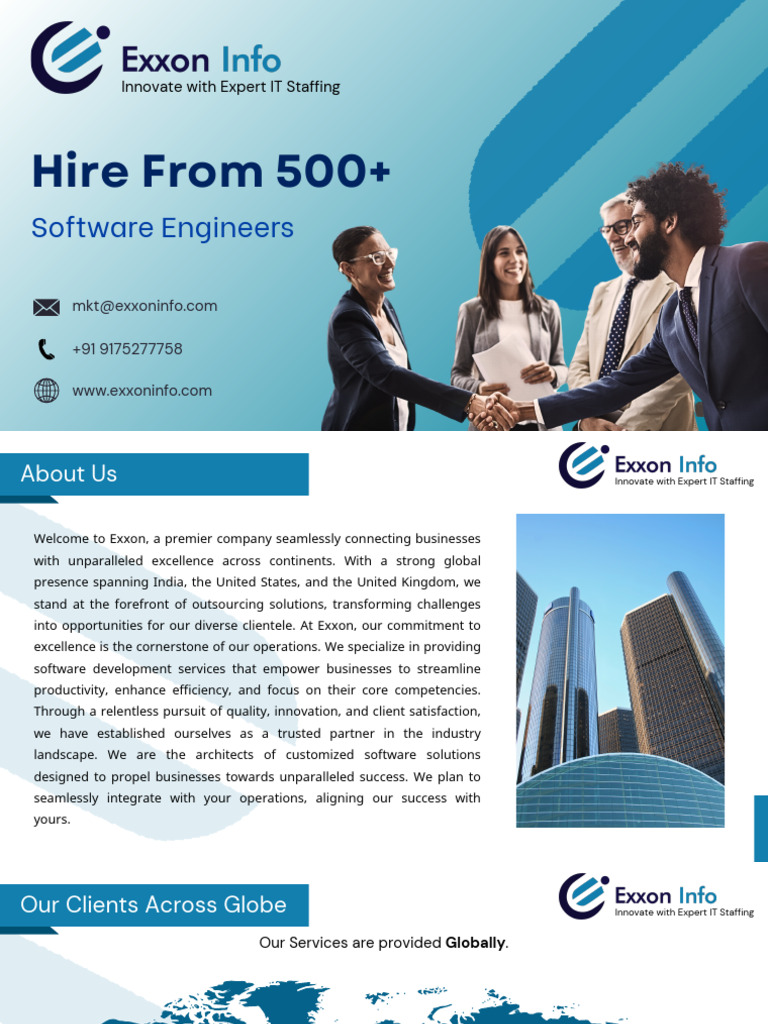 Exxon E-Brochure | PDF | User Interface | Web Development