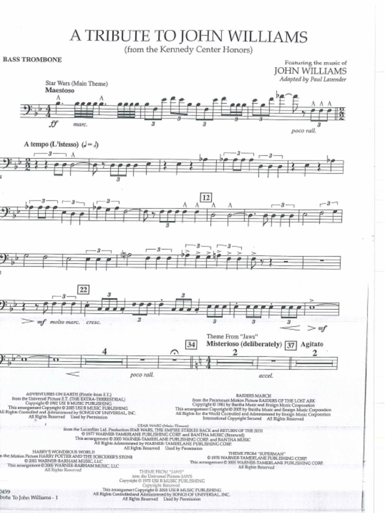 Williams Trombone 3 | PDF