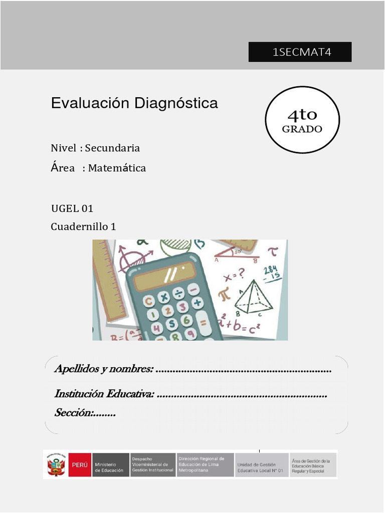 4sec Mat C1 | PDF | Multiplicación | Exponenciación