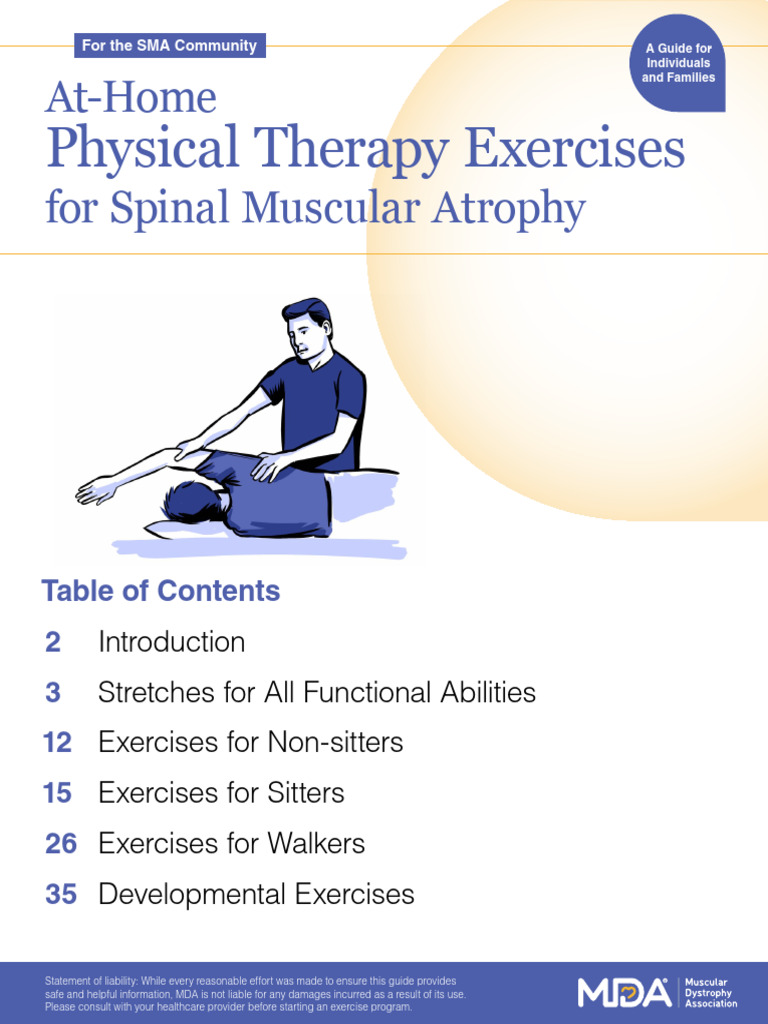 At Home Physical Therapy Exercises For SMA | Download Free PDF ...