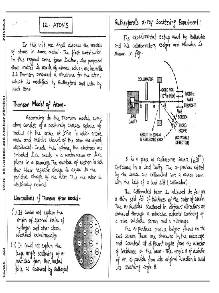 Class-12-Ch-12-Handwritten Notes | PDF