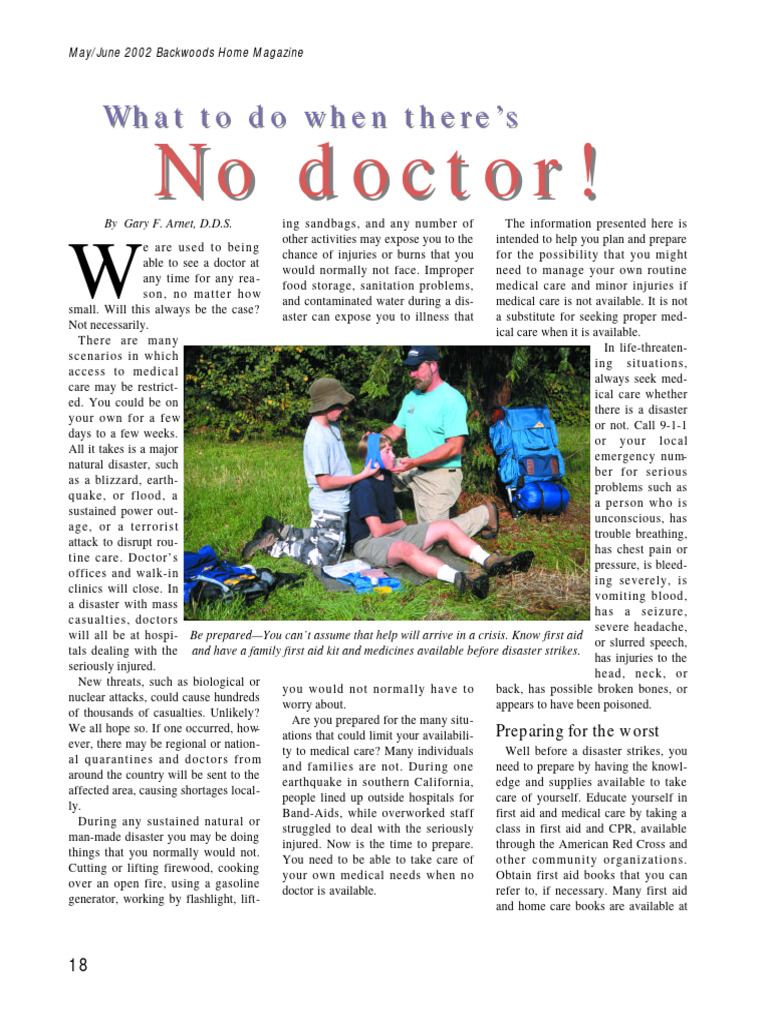 Prepare for Medical Emergencies at Home | PDF | Wound | Diarrhea