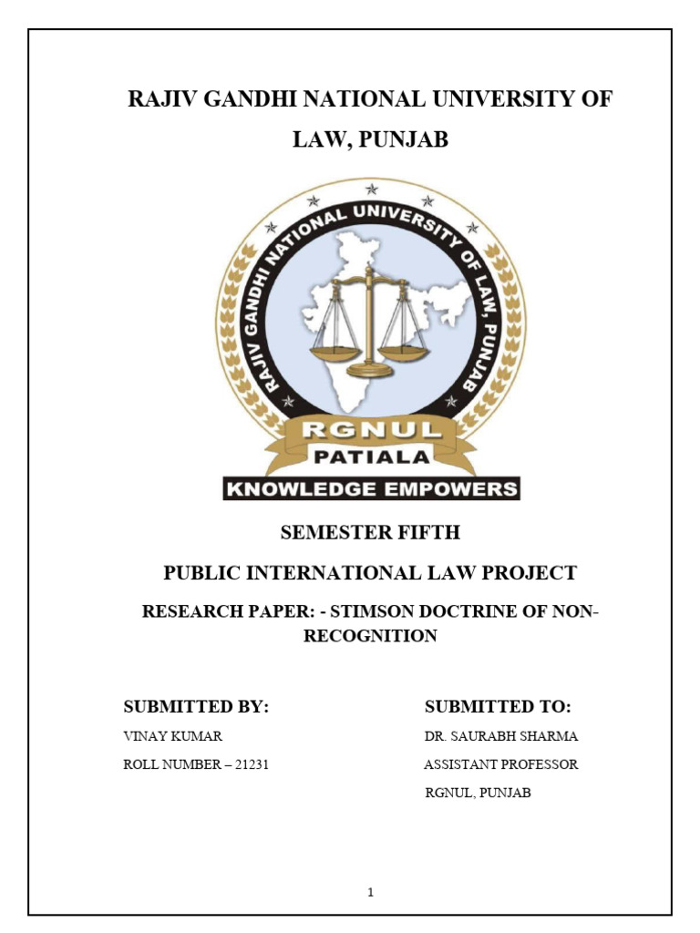 PIL Project | PDF | Empire Of Japan | Global Politics