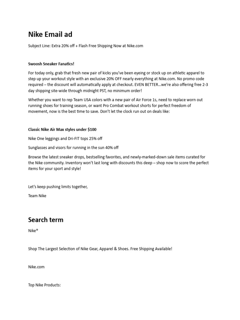 advertisement assignment | PDF